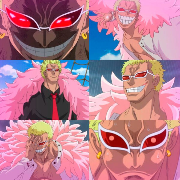 LENTES DE SOL DONQUIXOTE DOFLAMINGO (One Piece)